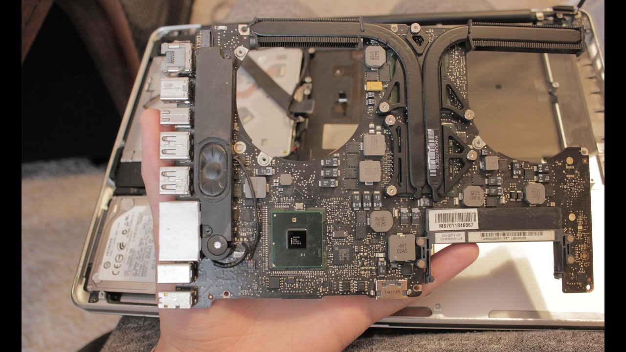 How to take apart a MacBook Pro - YouTube
