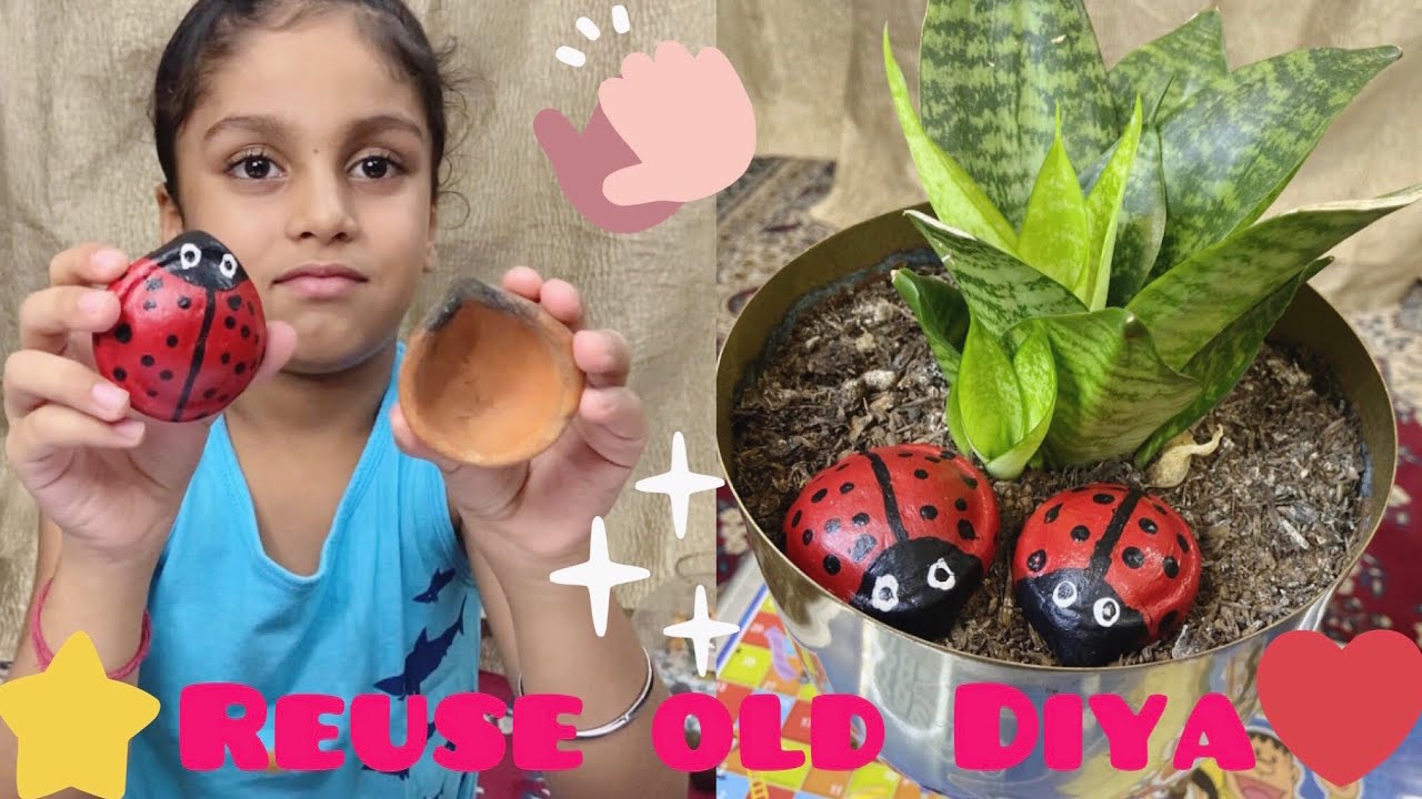 Amazing Idea to use Old Diyas 🪔 | Best out of waste ideas | Old Diya ...