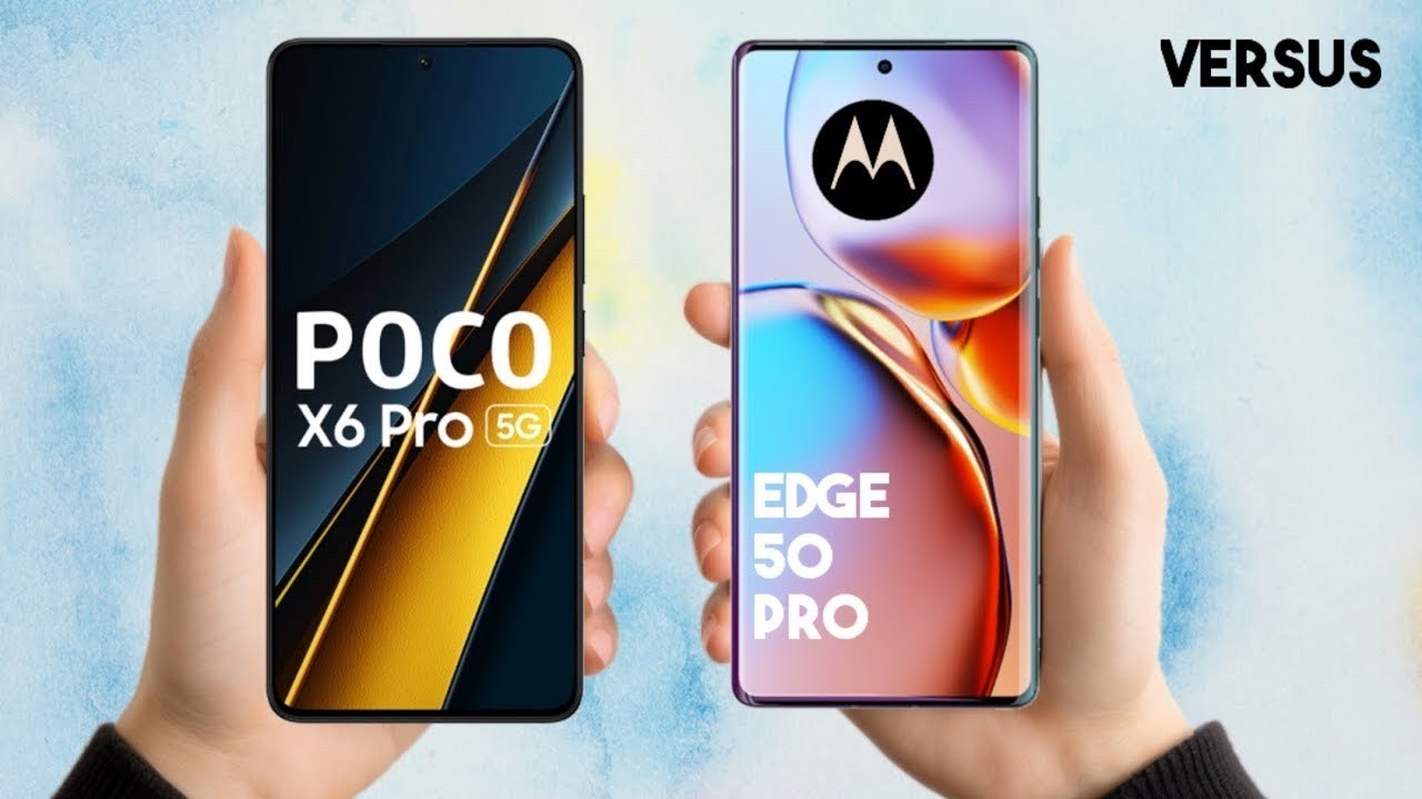 Motorola Edge 50 Pro versus POCO X6 Pro - YouTube