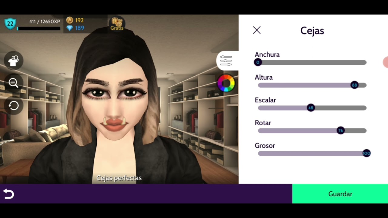 COMO ASER MI ROSTRO EN AVAKIN LIFE//IDEA DE ROSTROS - YouTube