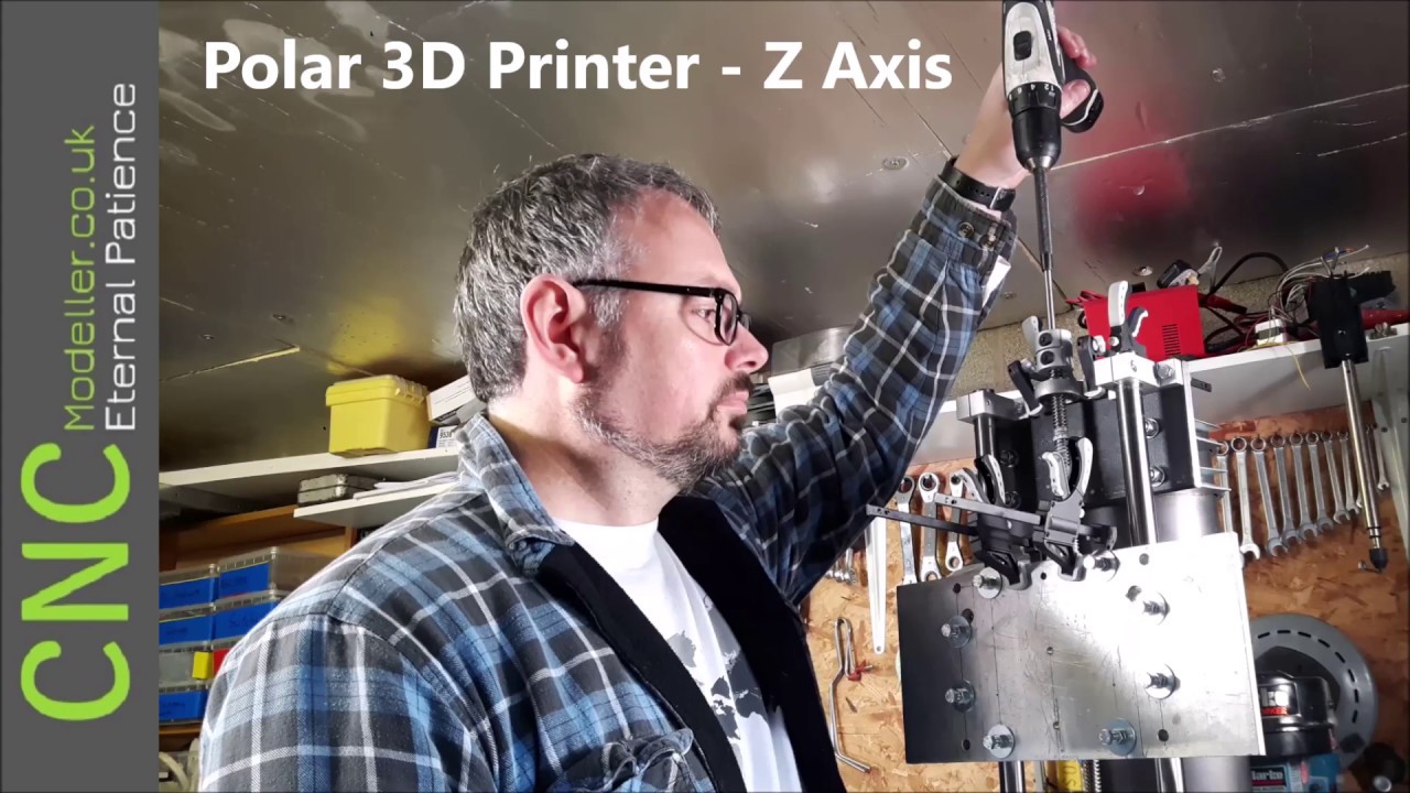 New design - Polar 3D Printer Z Axis - YouTube