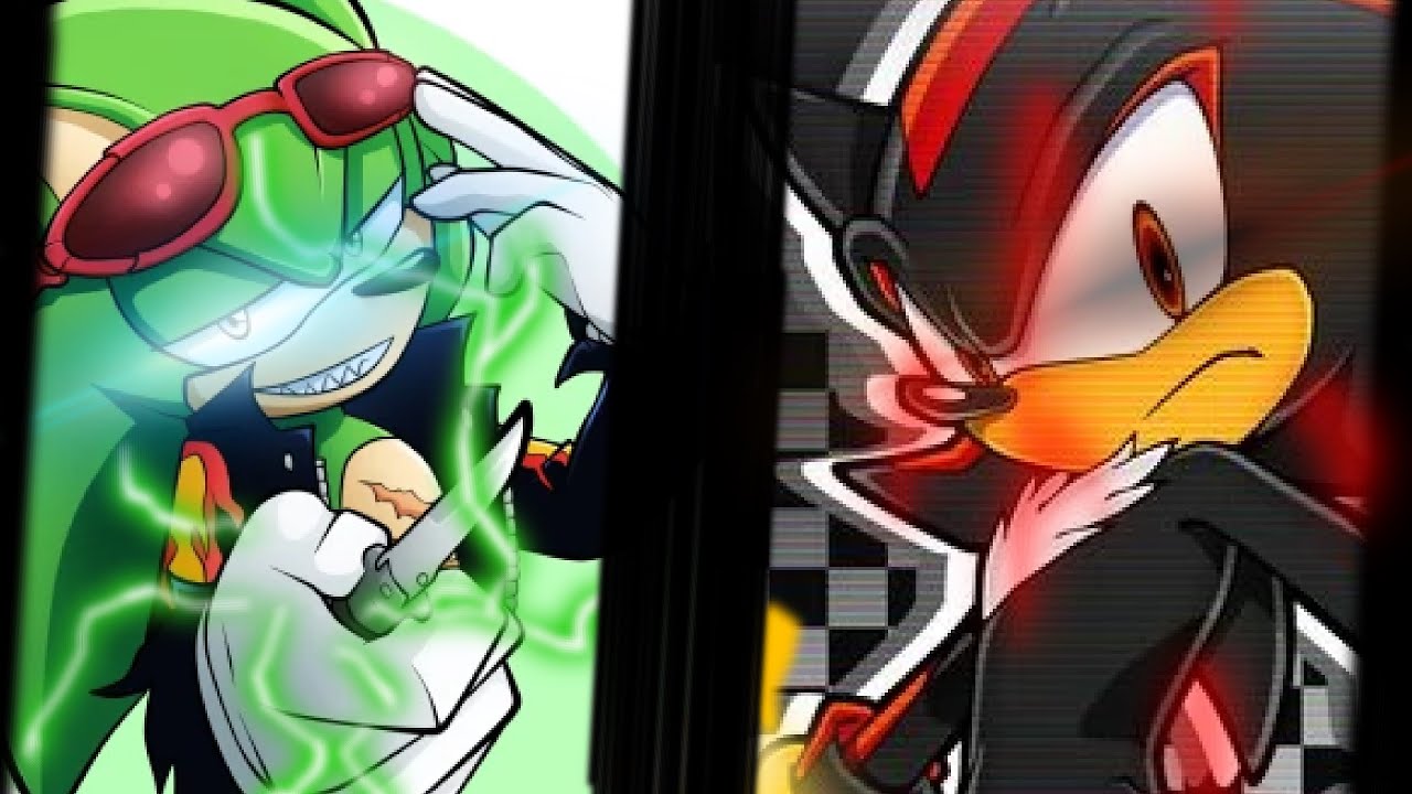 Scourge Vs Shadow | Sprite Animation (Stick Nodes) | 700+ Sub Special ...