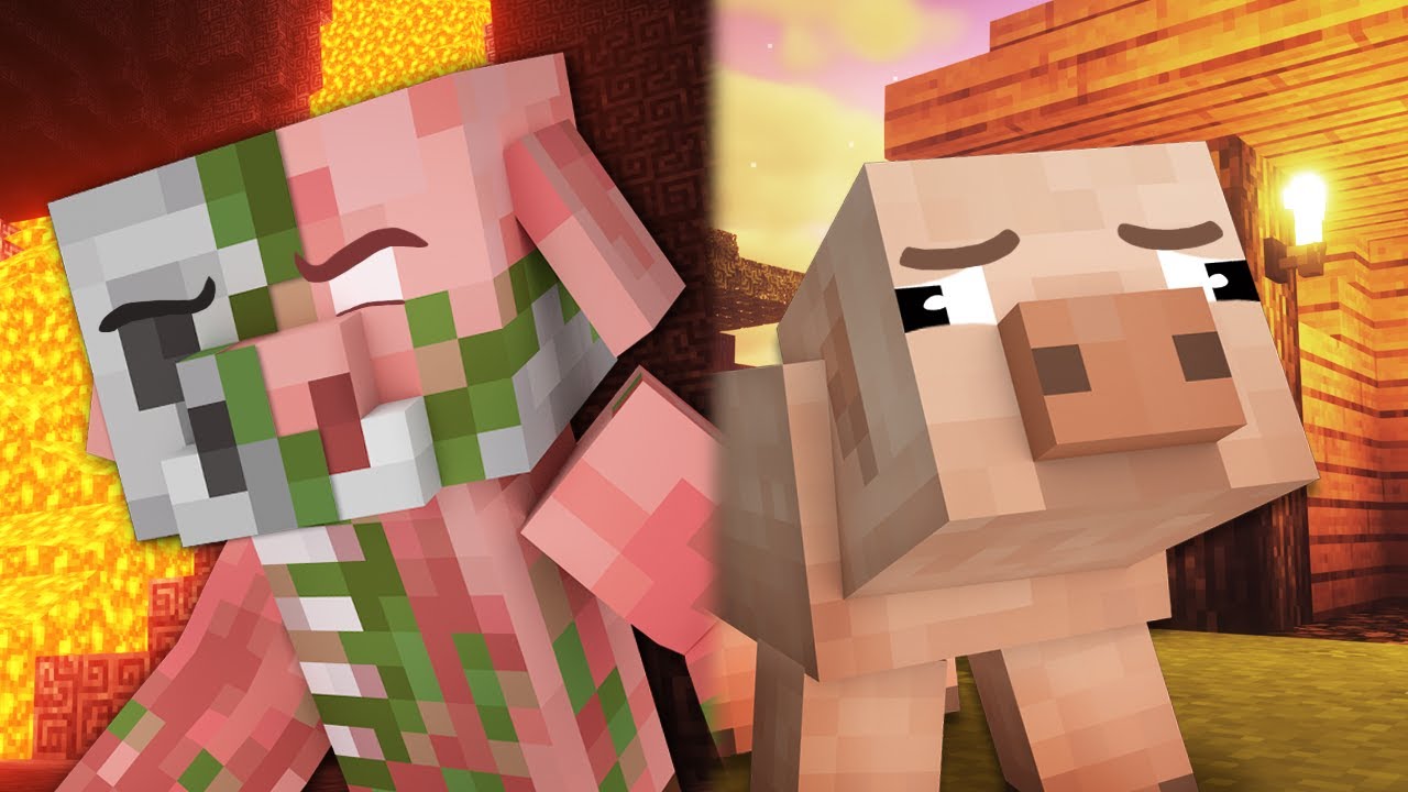 Piglin Life 03 - Change | Minecraft Animation - YouTube