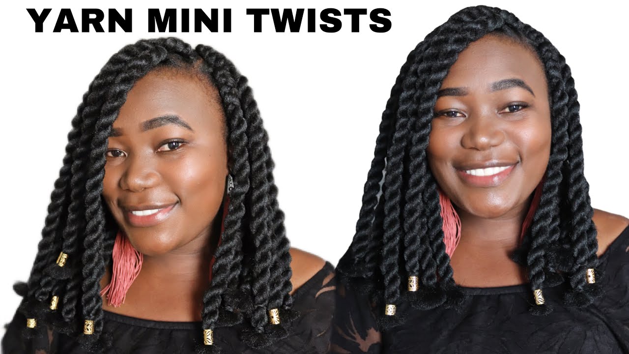 🔥 DIY MINI TWISTS / 2 Easy Methods / Brazilian Wool - YouTube