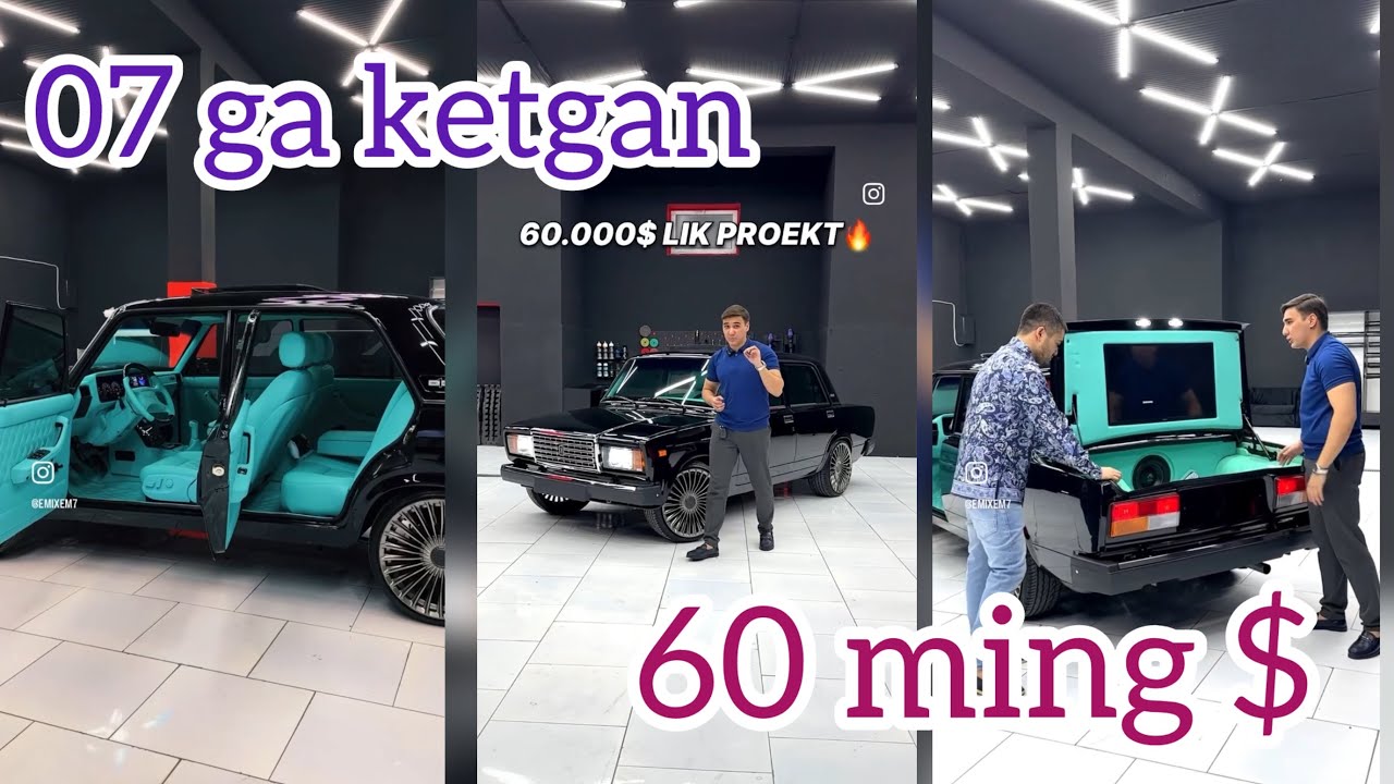 07 tuning uchun 60 ming doller ketibdi shu pulga arzidimi 07 Avtotuning ...