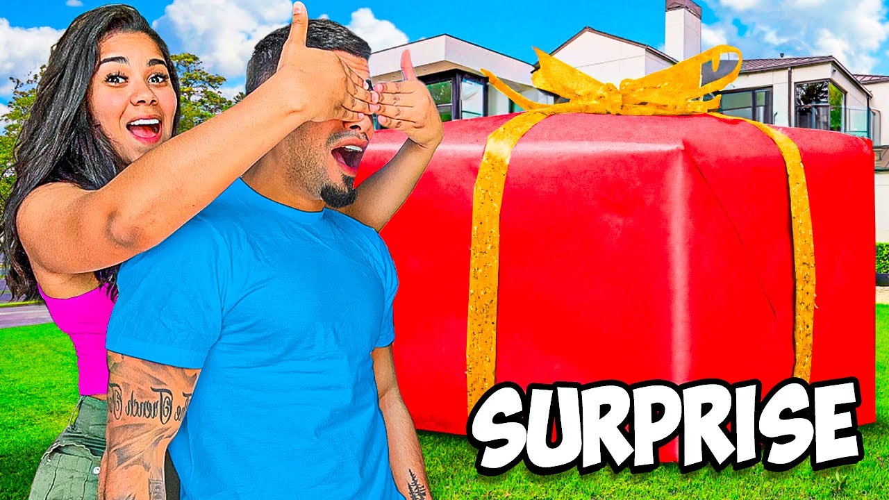 We surprised Jp With His DREAM Gift - YouTube