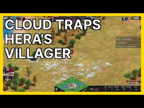 Cloud traps Hera's villager (Dave_AoE) | Age of Empires II Highlights ...