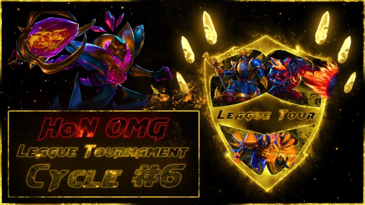 HoN OMG League Tournament ~ Cycle #6 - Day 1 ~ Best of 8 - YouTube