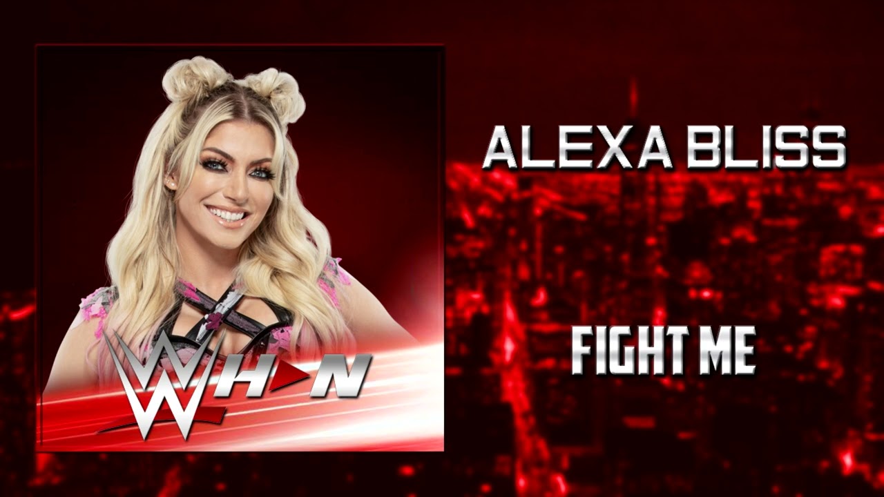 WWE: Alexa Bliss - Fight Me [Entrance Theme] + AE (Arena Effects) - YouTube