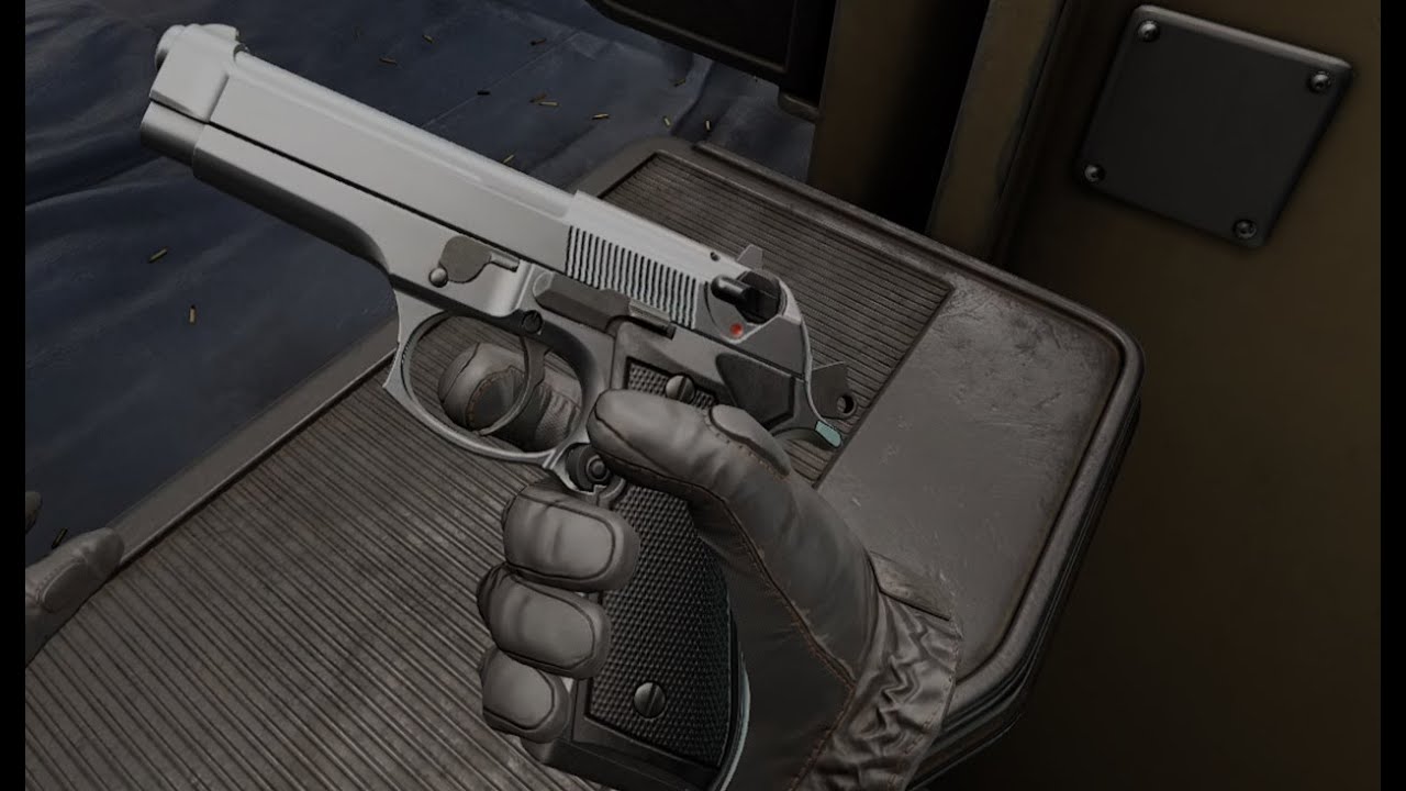 Pavlov VR PSVR2 different guns testing PS5 - YouTube