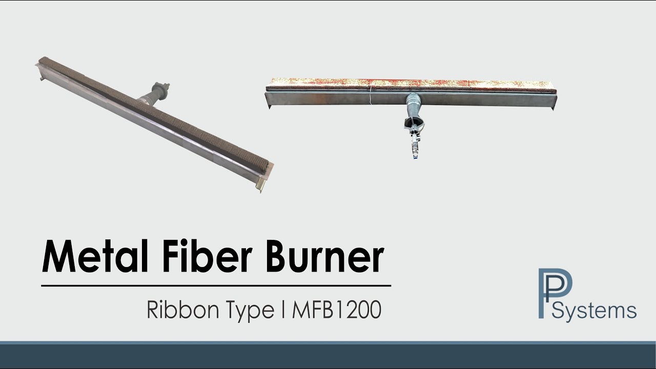 Ribbon Metal Fiber Burner MFB1200 for Wire Heating l FiberTech by PP ...