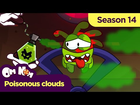 Om Nom Stories - Super-Noms: Poisonous clouds (Cut the Rope)