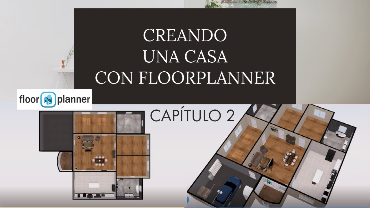 CREANDO UNA CASA CON FLOORPLANNER (capítulo 2) - YouTube