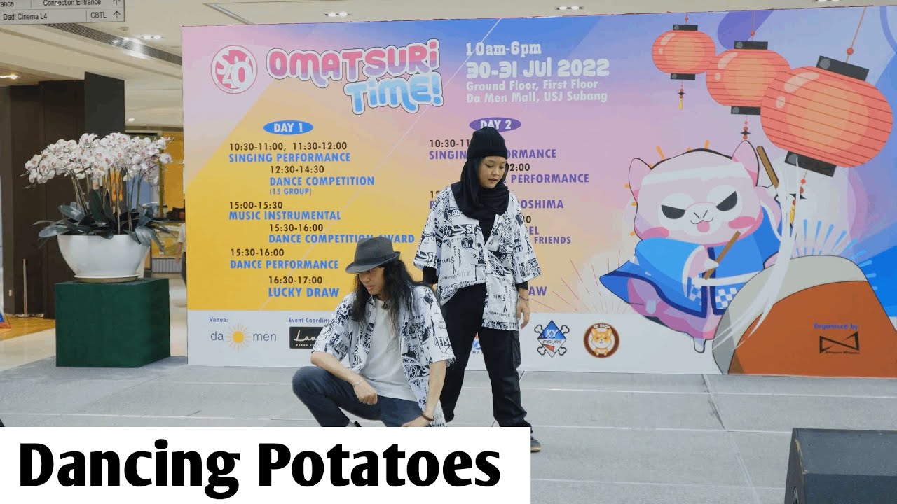 Ado「踊」 踊ってみた 【Dancing Potatoes】 Omatsuri Time! - YouTube