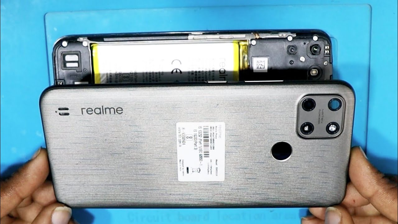 realme c25y disassembly / teardown / realme c25y - YouTube