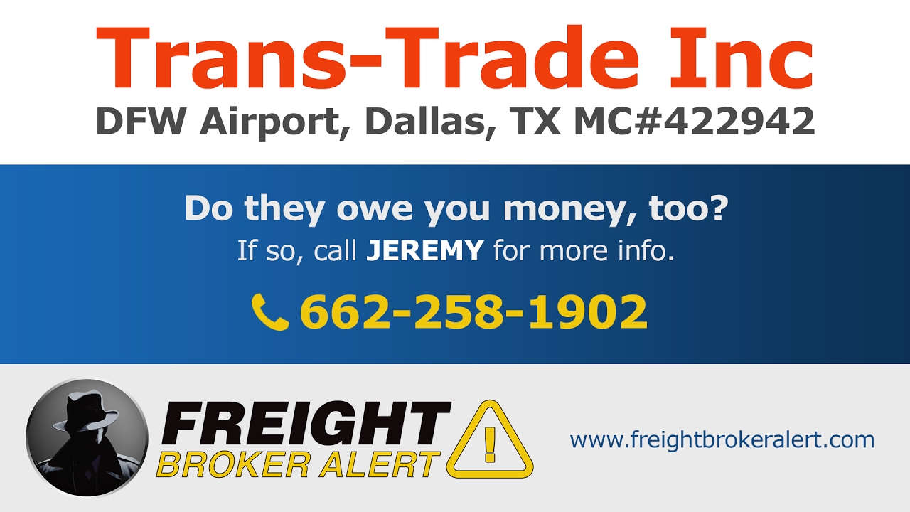 Trans-Trade Inc - YouTube