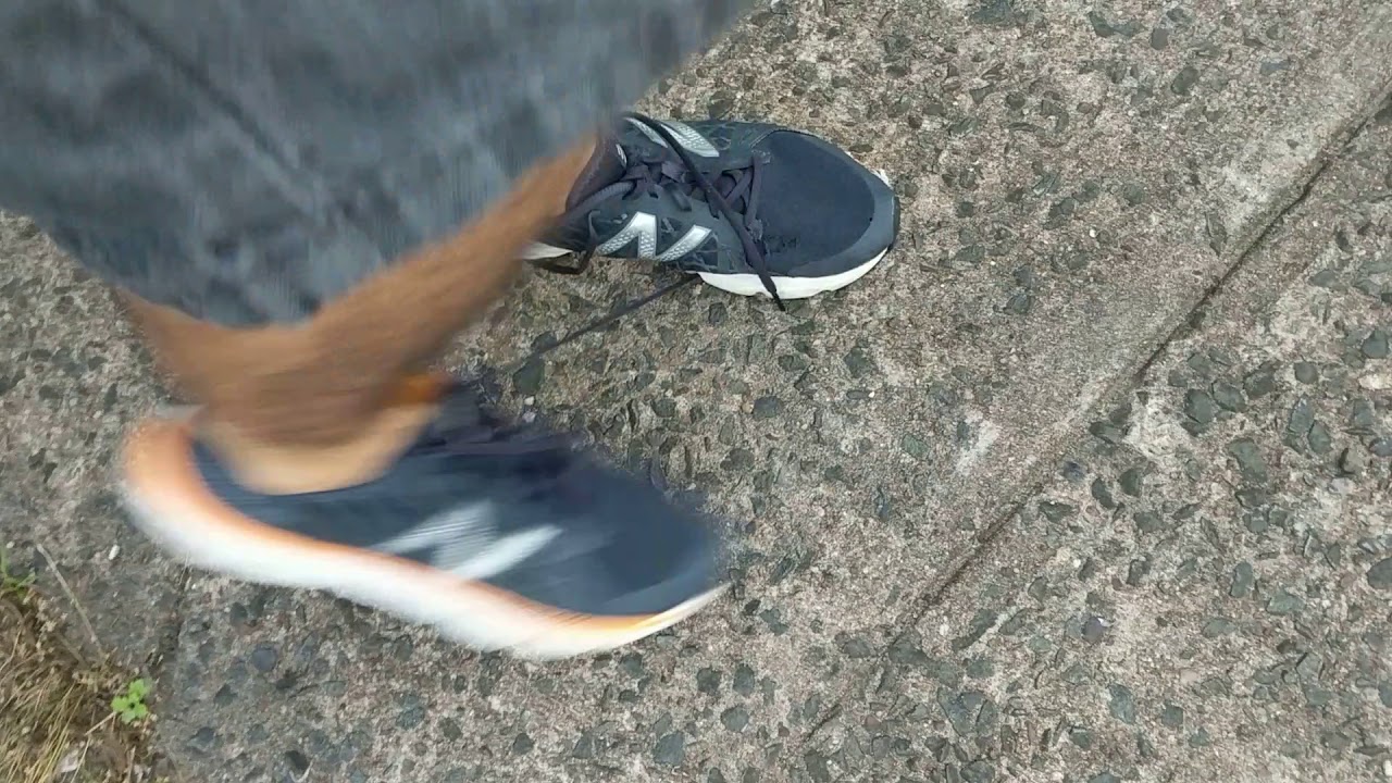 Morning Walk Wearing Trashed New Balance SpeedRide 690 V4 Running Shoes ...
