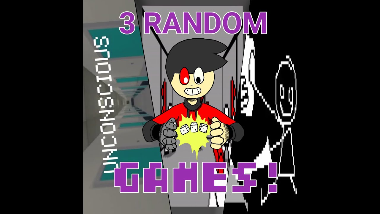 That's one spooky wheelchair! Three Random Games! - YouTube