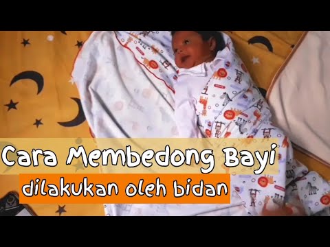 Cara Bedong Bayi Yang Benar - YouTube