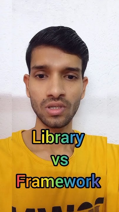 Framework vs Library in Software Development #programming #java #like #subscribe #trending # ...