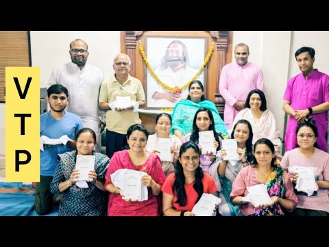 Art of Living Volunteer Training Program VTP Personality Development ...