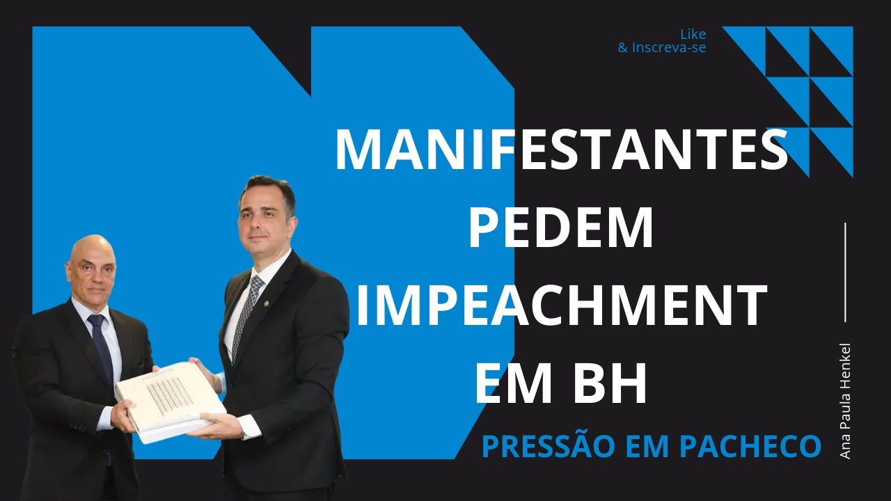 Manifestantes pedem Impeachment de Moraes em BH - YouTube