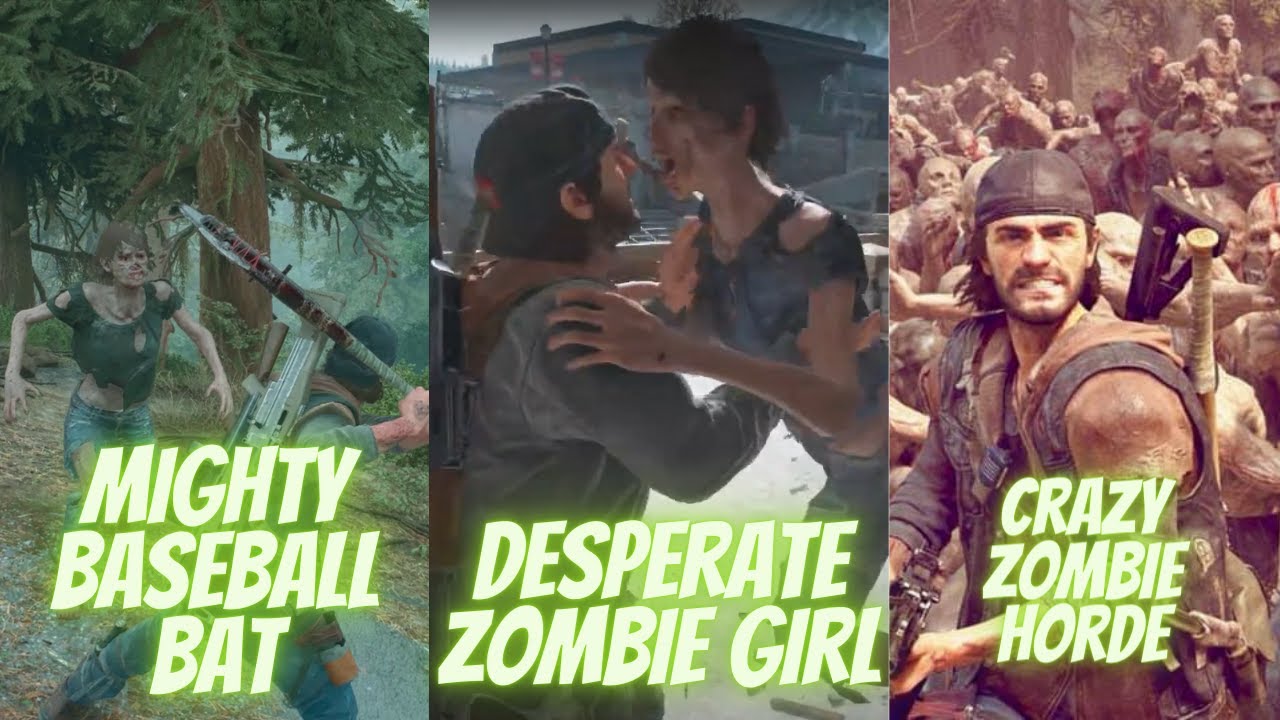 Power Of The Mighty Baseball Bat| Desperate Zombie| Crazy Zombie Horde ...