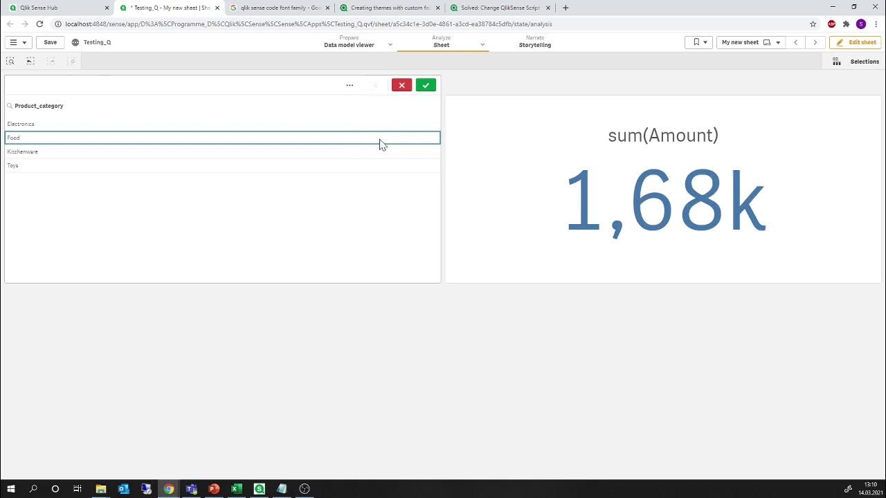 Qlik Sense - Set Analysis - YouTube