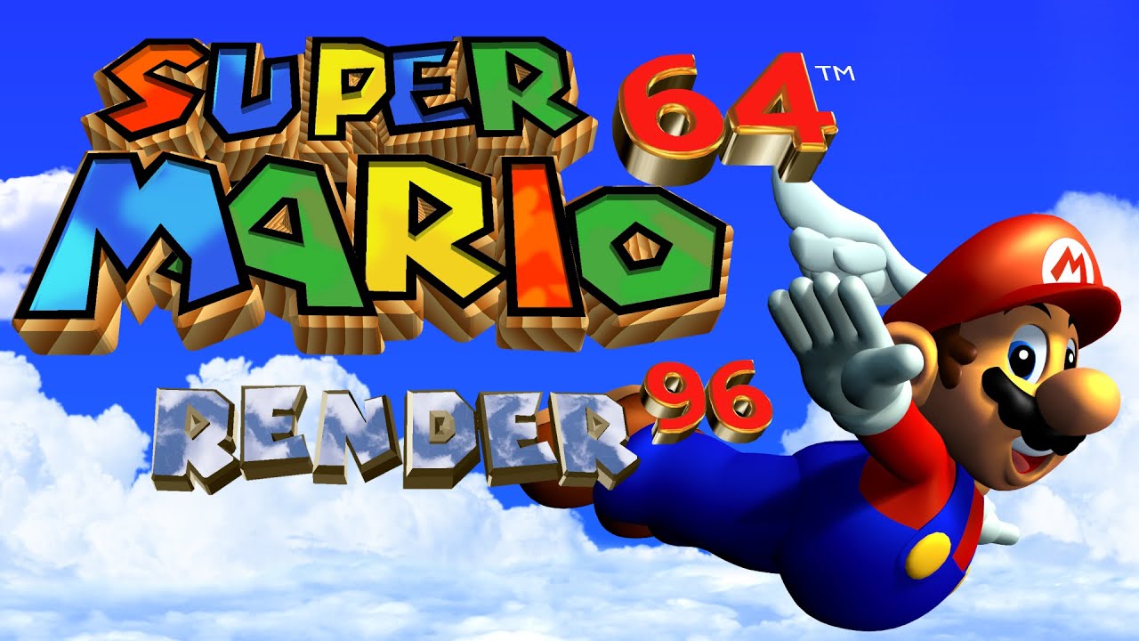 Super Mario 64 Render 96 - JPN Commercial - YouTube