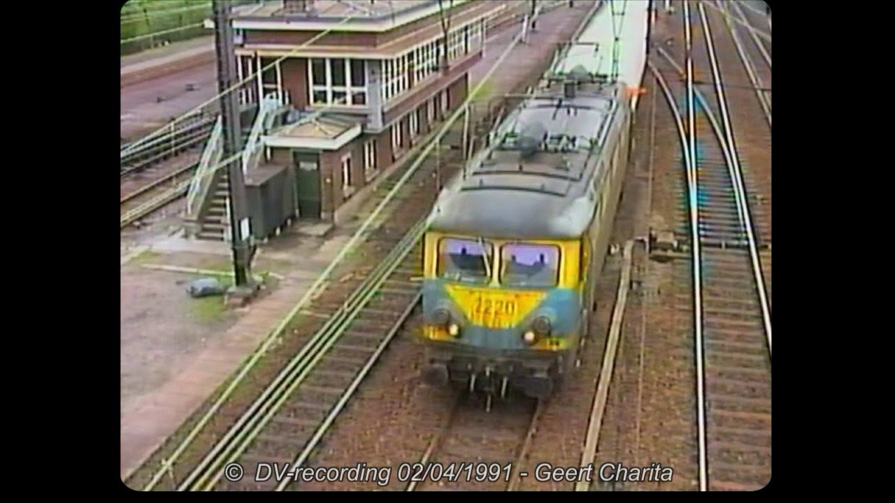 (50) NMBS-SNCB -1991- MERELBEKE L50 and 50E (Part 1) B28 and B29 - YouTube