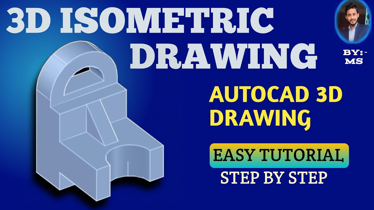 AutoCAD Drawing Tutorial | AutoCAD Tutorials For Begginers | AutoCAD 3D ...