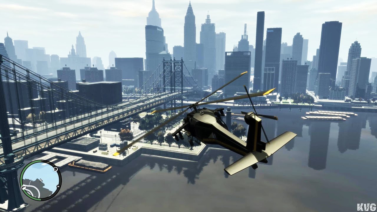 Grand Theft Auto 4 - Western Company Annihilator - Gameplay (PC UHD ...