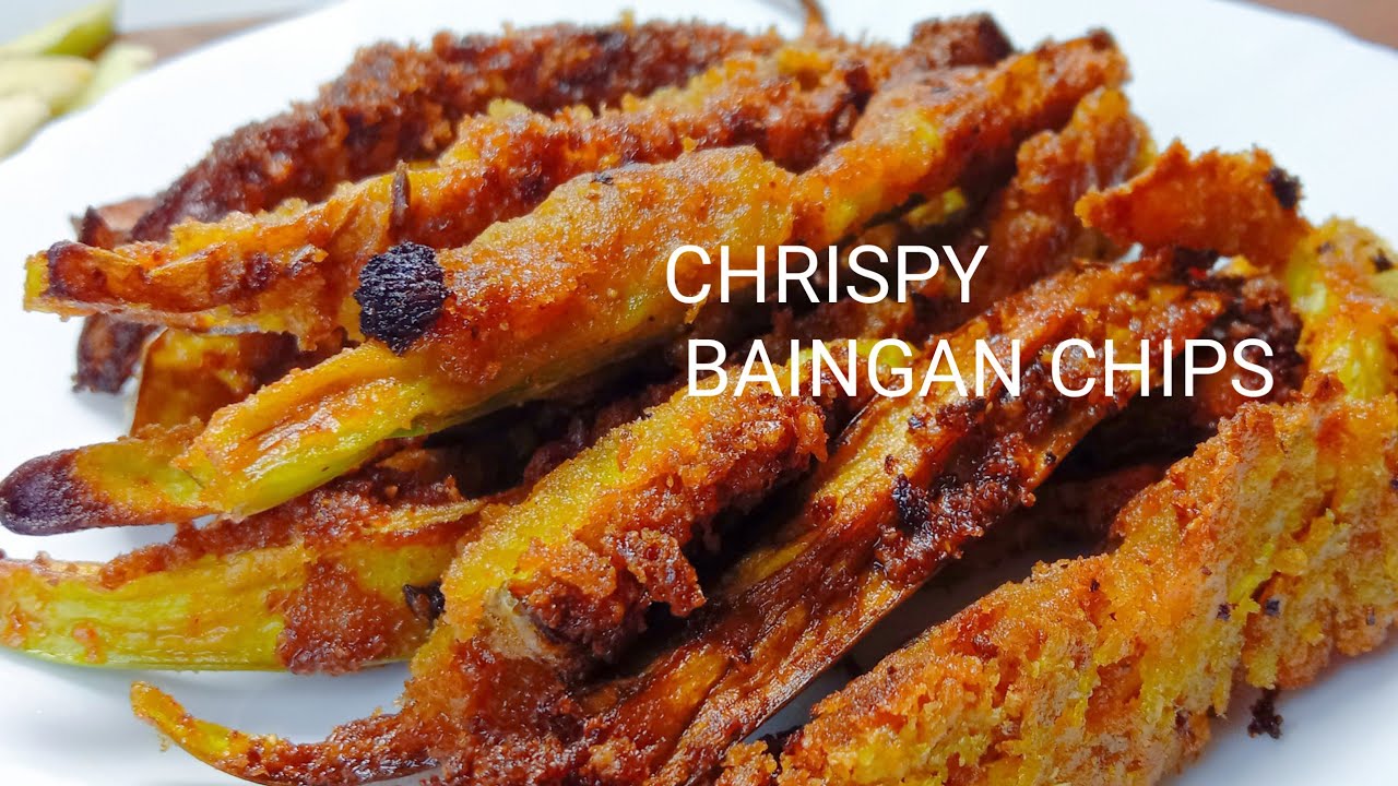 Baingan Chips |Baingan Chips Banane Ka Tarika-brinjal chips - YouTube