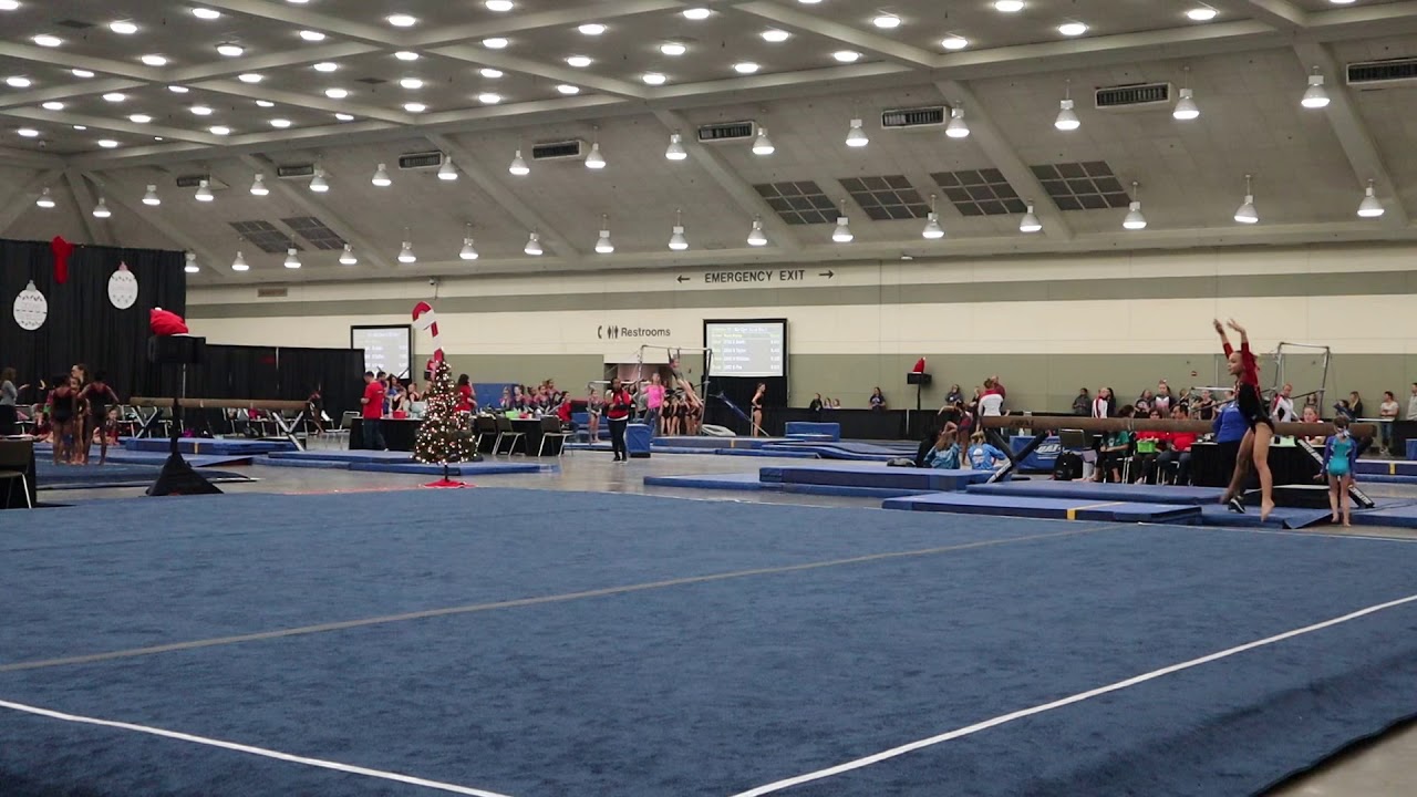 Delaney- Gymnastics Level 4, Floor Routine - YouTube