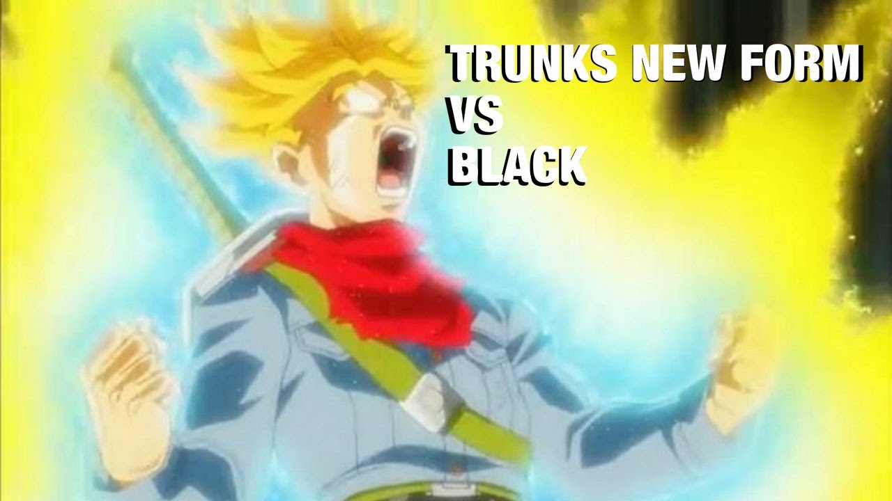 Dragon Ball Super: Trunks VS Black (Episode 61 / 62) - YouTube