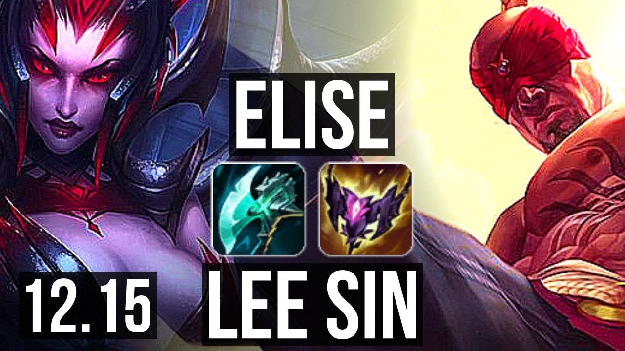 ELISE vs LEE SIN (JNG) | 10/0/5, Legendary, 400+ games | KR Diamond ...