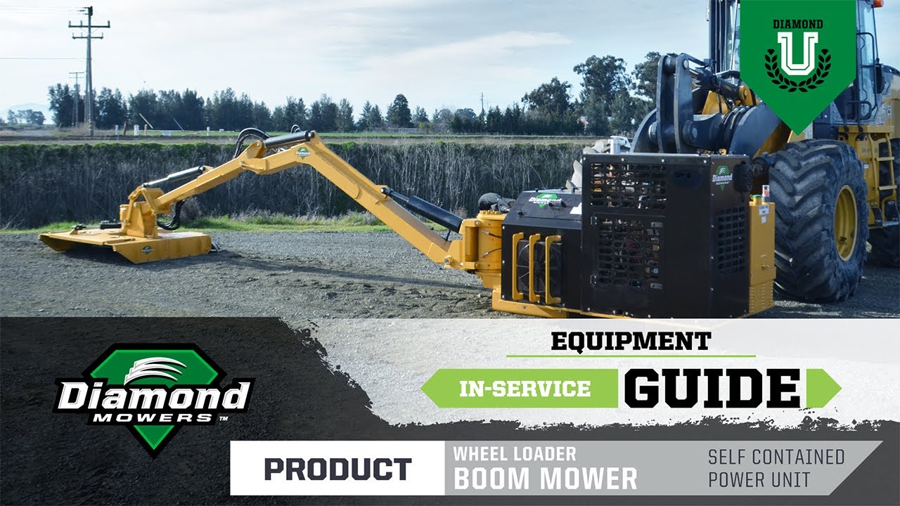 Diamond Mowers: Wheel Loader Boom Mower - In-Service Product Guide ...