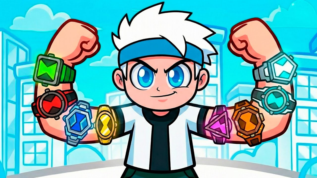 Goten VIROU o MESTRE BEN 10 no Roblox - YouTube