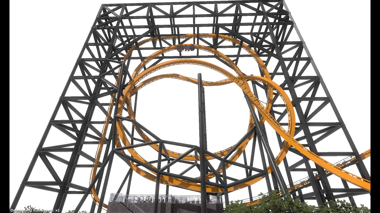 Ruckus Portable Coaster : Nolimits 2 (Another Dream Coaster) - YouTube