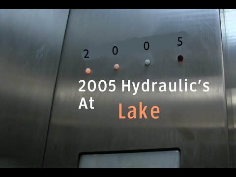 Hydraulic Elevator - Lake Red Line CTA "L" Station in Downtown Chicago ...
