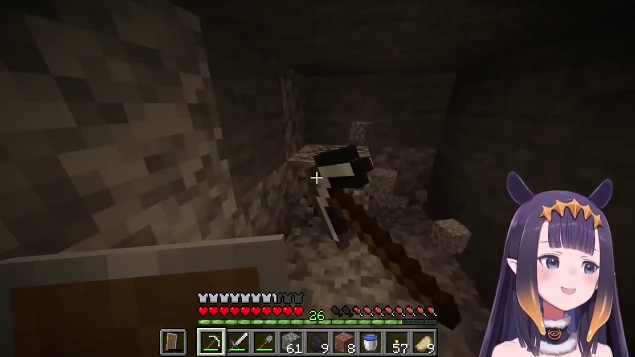 "DIGGY DIGGY DIG..." NINOMAE INA'NIS DIGGING 1 HOUR LOOP (MINECRAFT ...