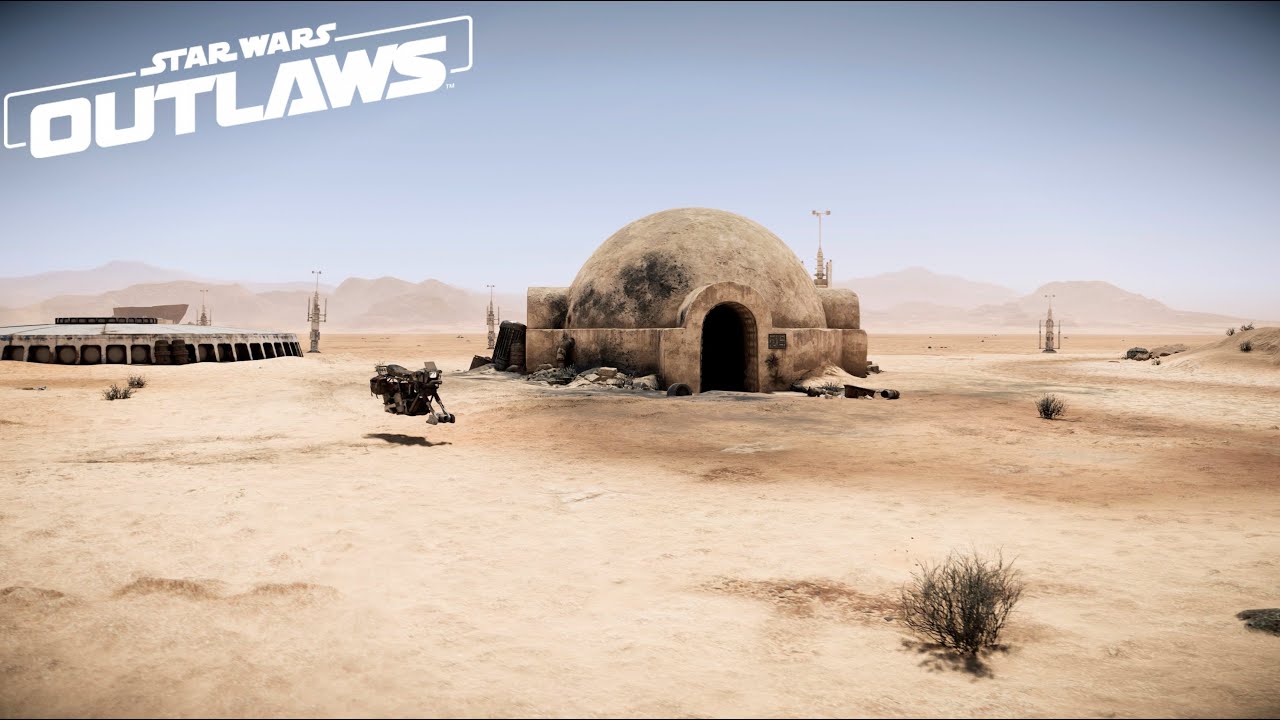 Luke Skywalker's Home | Lars Homestead Easter Egg | Star Wars Outlaws ...