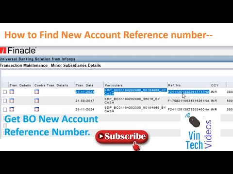 How to Get Branch Office New Account Reference Number || BO Reference ...