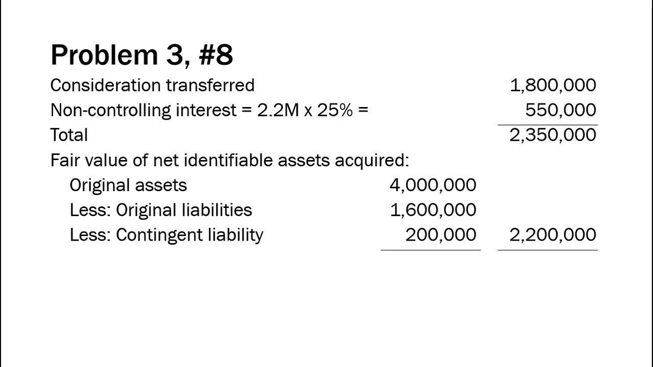 Conso FS Part 1 Problem 3 #8 - YouTube