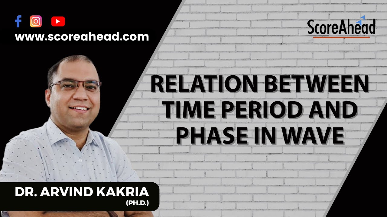 Relation between time period and phase in waves - YouTube