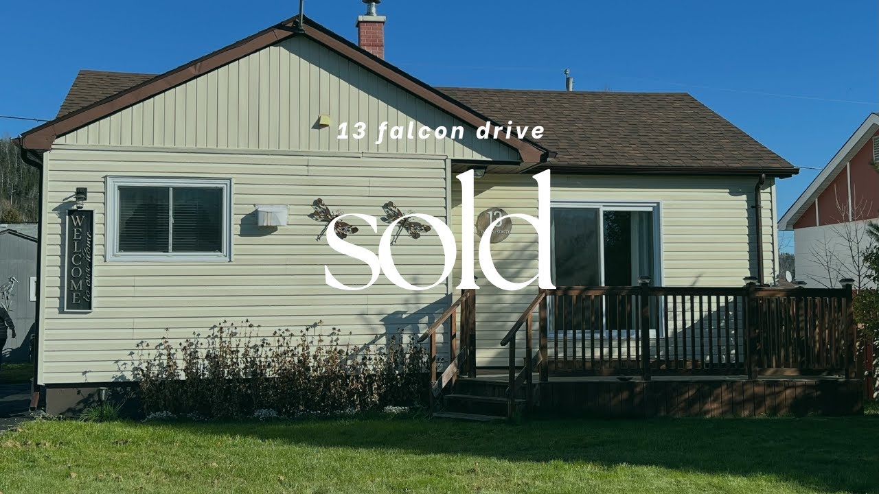 *SOLD* 13 Falcon Drive - Manitouwadge - YouTube