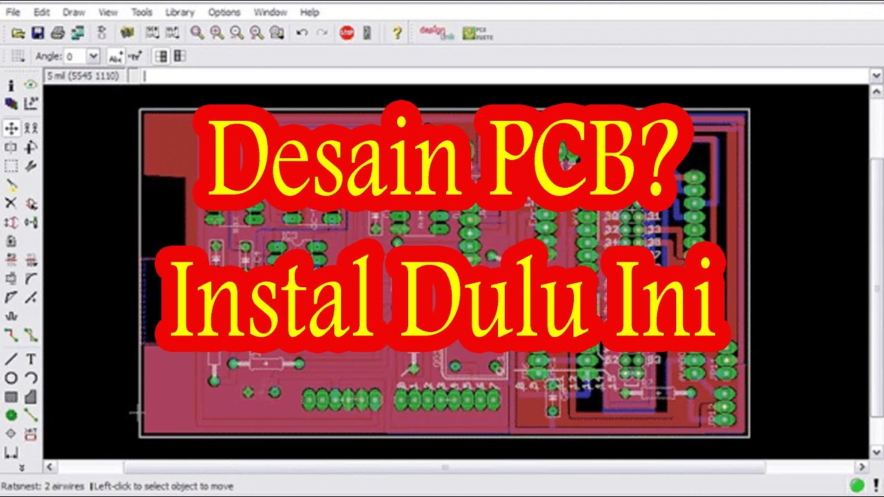 Menginstal Software eagle beserta crack full Desain PCD electronic ...