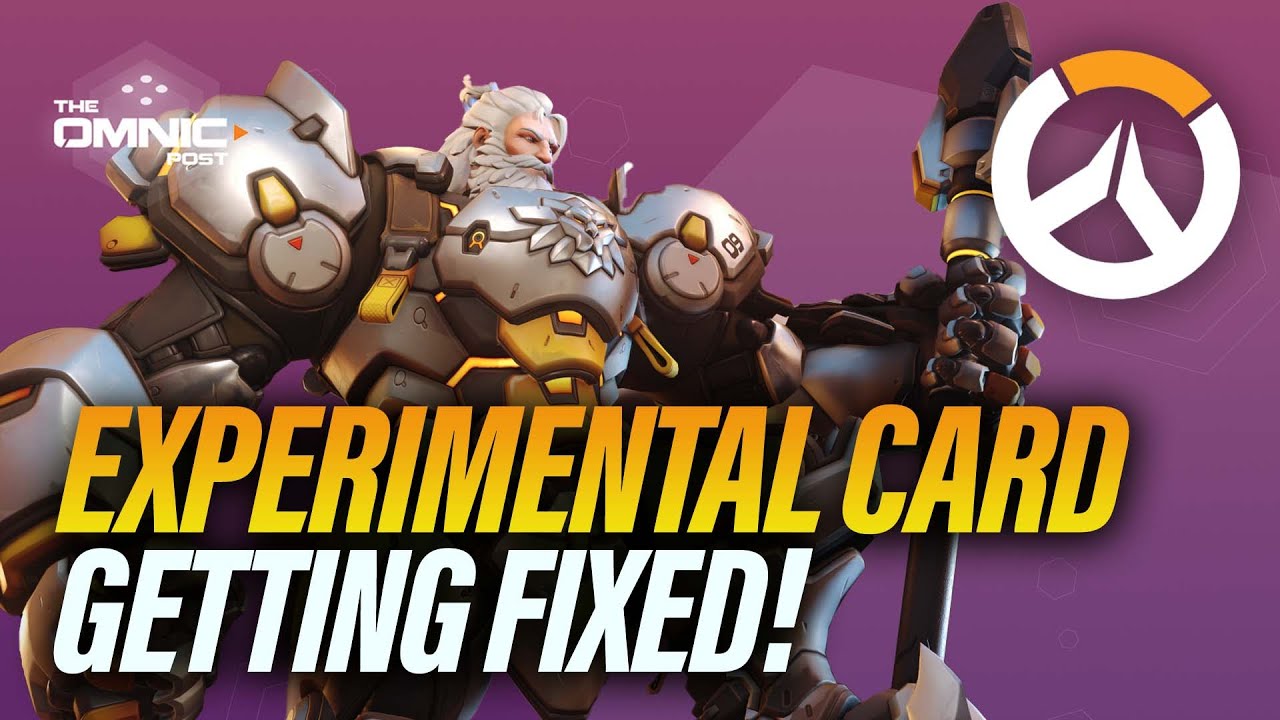 Overwatch Experimental card fixes are on the way! - YouTube