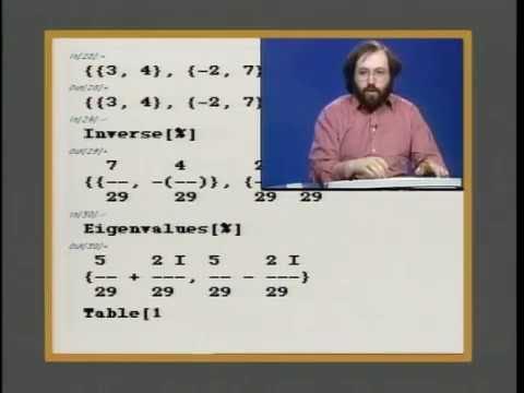Introducing Mathematica, Stephen Wolfram - YouTube