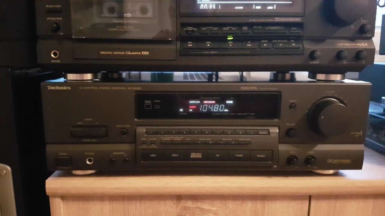 Technics SA-GX350 Clss A - YouTube